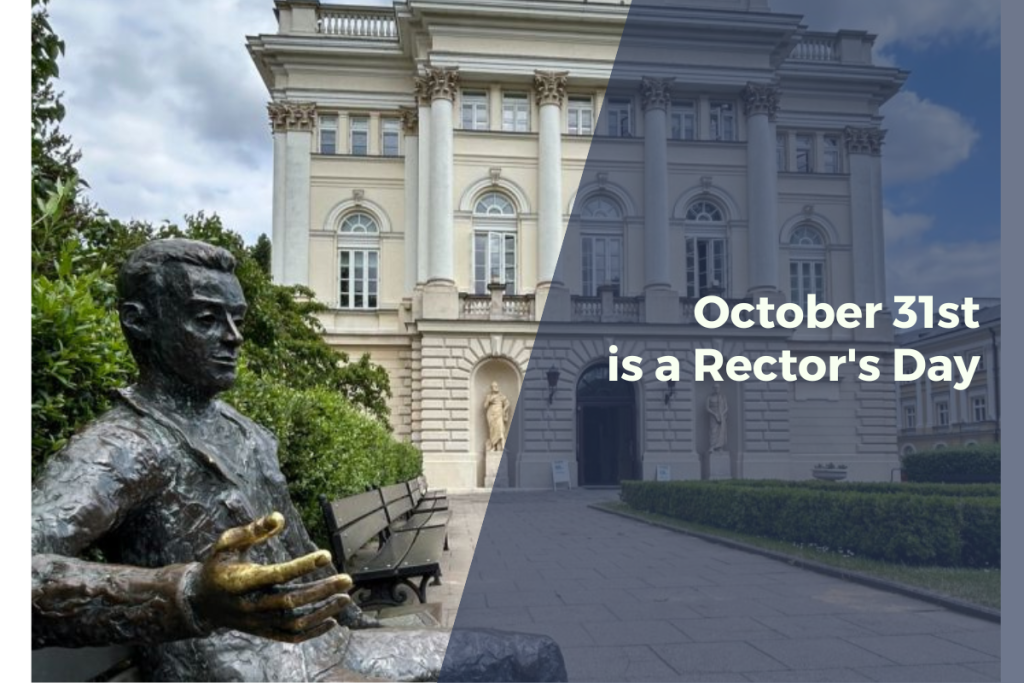 October 31st is a Rector’s Day – Faculty of History